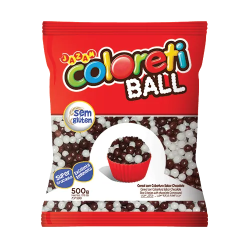 COLORETI MINI BALL MISTO 500GR - LM Embalagens